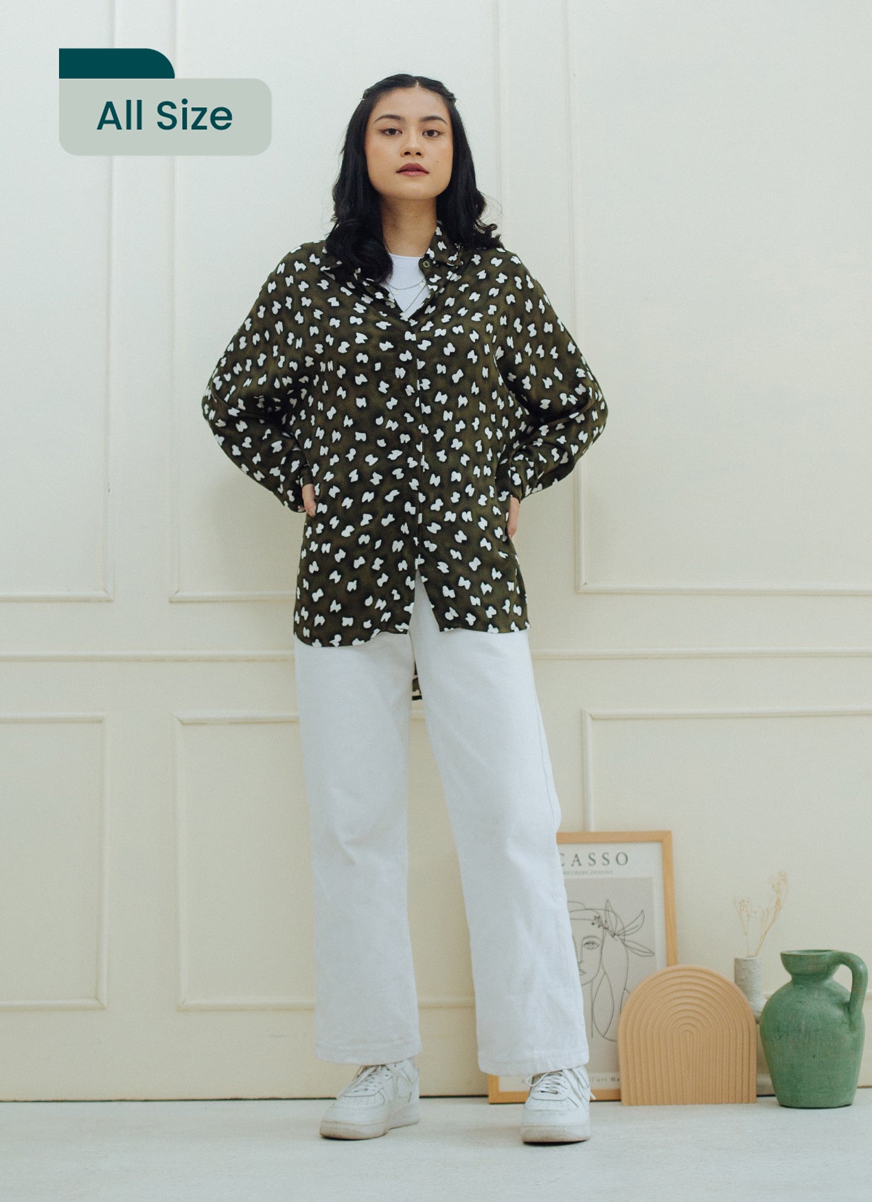 Nufa Oversized Shirt – IXORA