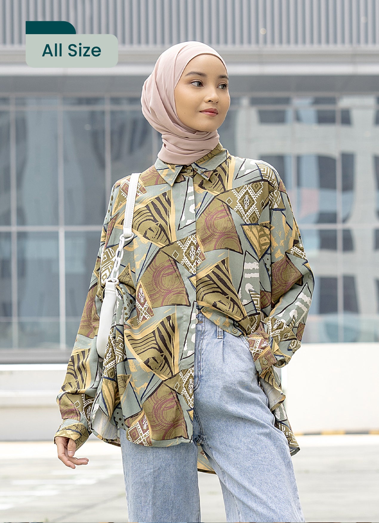 Yumi Oversized Shirt – IXORA