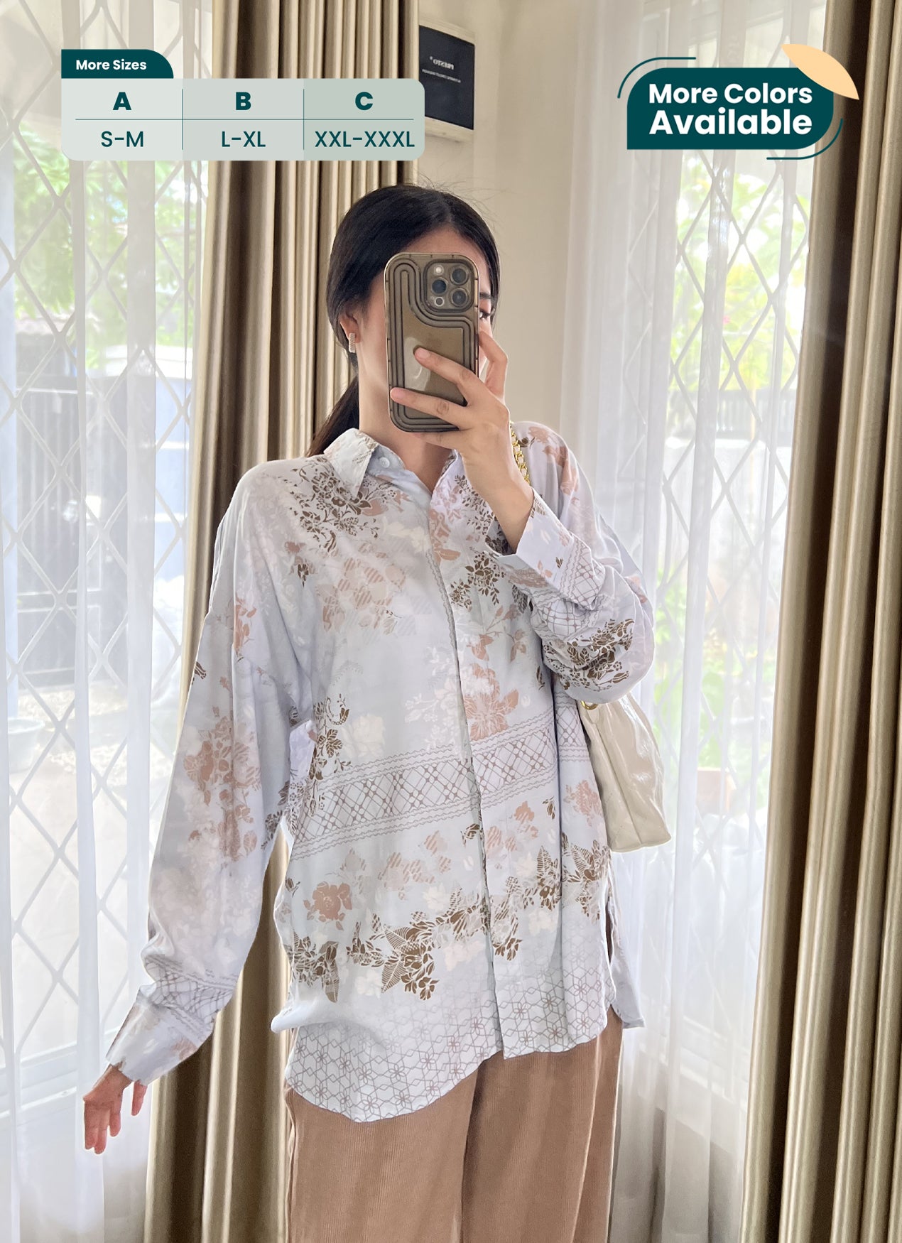 Barika Oversized Shirt – IXORA